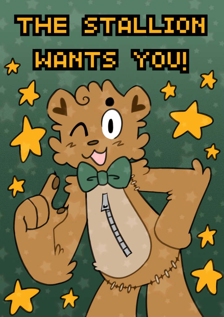 Stitches & Friends # 5 - The Stallion wants YOU - The Stallion